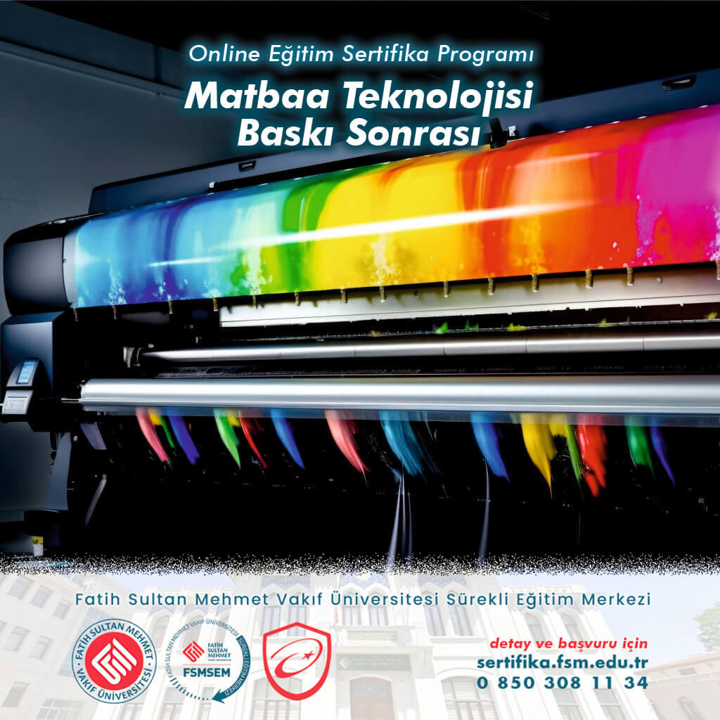 Matbaa Teknolojisi Baskı Sonrası Eğitimi Sertifika Programı - FSMVÜ ...