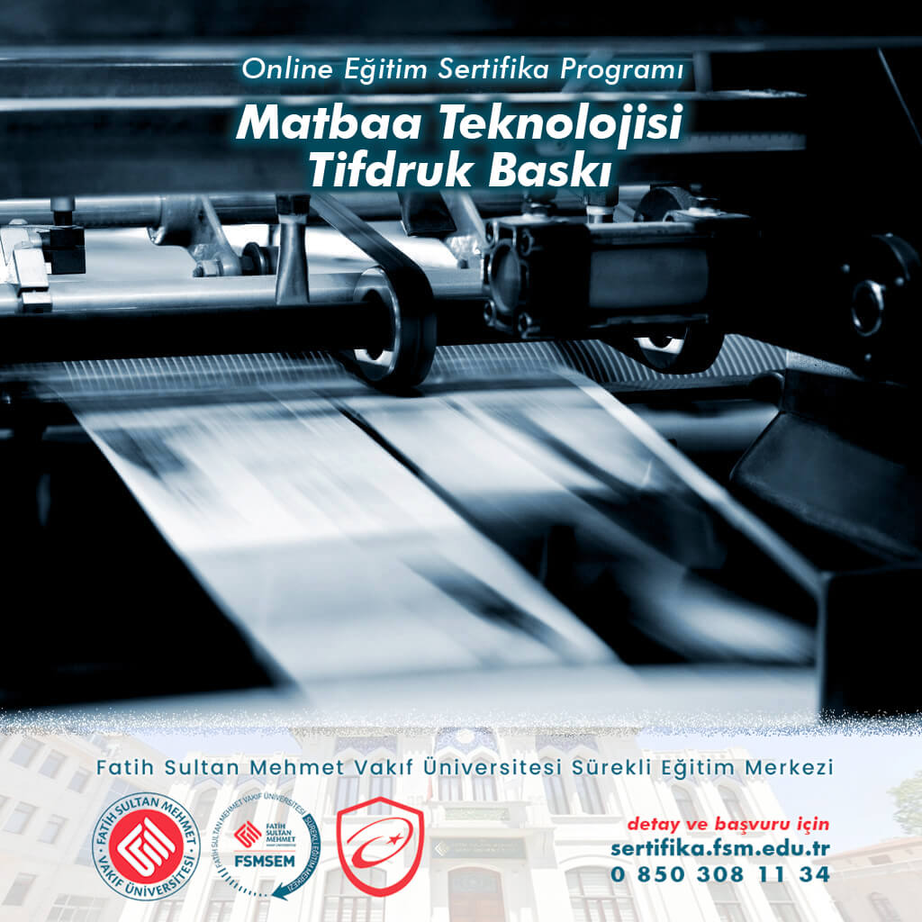 Matbaa Teknolojisi Tifdruk Baskı Eğitimi Sertifika Programı - FSMVÜ ...